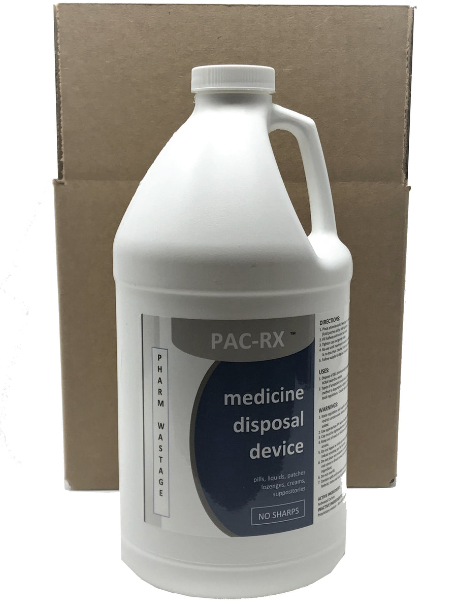 PAC-RX MailBACK - 2.5 Gallon – PharmWaste